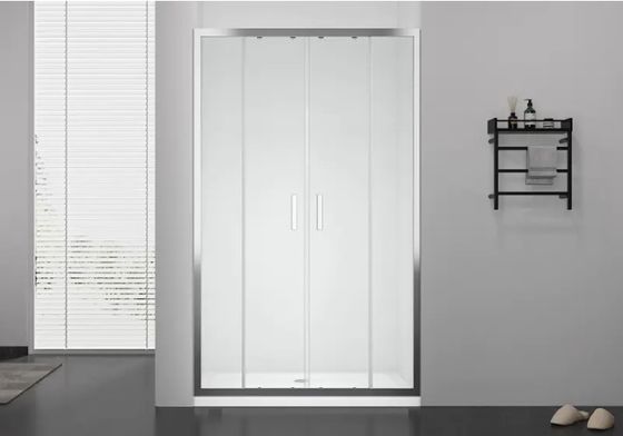 Quadrant Sliding Glass Shower Enclosure Two Fixed Panels One Door