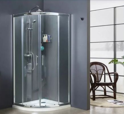 Quadrant Sliding Glass Shower Enclosure Two Fixed Panels One Door