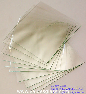 Clear Micro Thin Glass , Acid Resistant Thin Glass Sheets 0.18mm-2mm ...