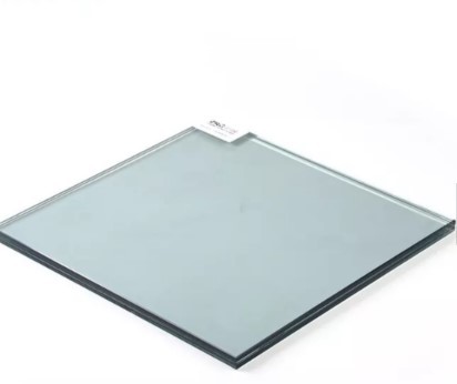 Laminated colored tempered stained reflective glass for windows with ...