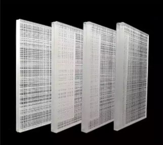 Clear Tempered Ribbed Moru Carving Glass Panels Toughened Fluted Reeded ...