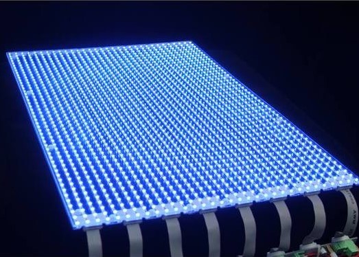 EN12150 Indoor Decorative 4.28mm LED Light Glass Panel