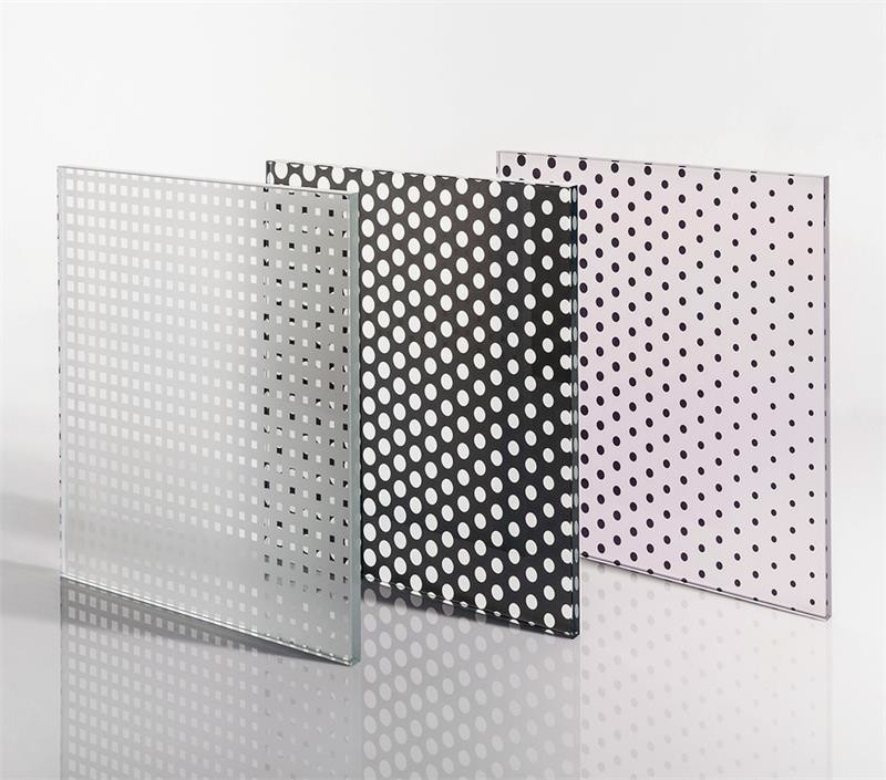 19mm Grinded Digital Ceramic Printed Glass High Temperature Resistant