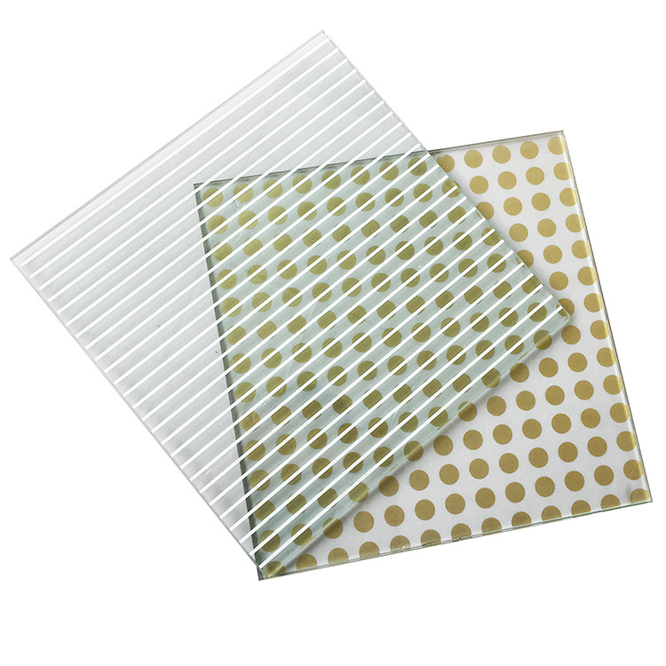 19mm Grinded Digital Ceramic Printed Glass High Temperature Resistant