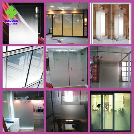 6-12mm Thickness Fading Glass Long Using Life With High Bending Strength