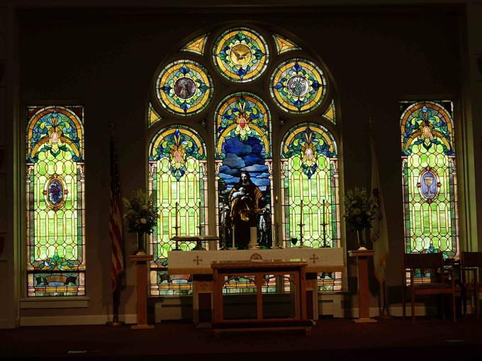 Multi Colored Tiffany Style Glass , Stained Glass Window Panels 3mm ...