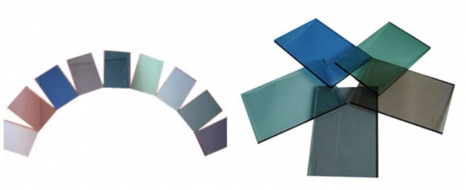 Colored Tempered Laminated Stained Reflective Glass Sheets For Windows ...